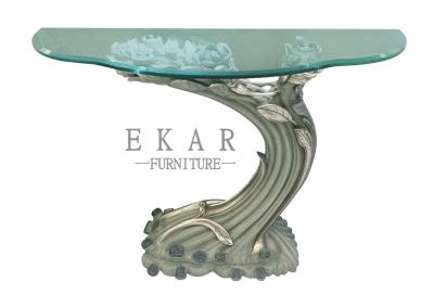 China Vintage furniture french hall table carved wooden table FH-108 for sale