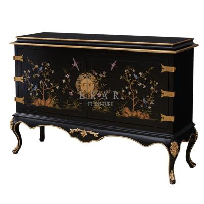 China Country console table painted console table console table mirror set FH-112 for sale