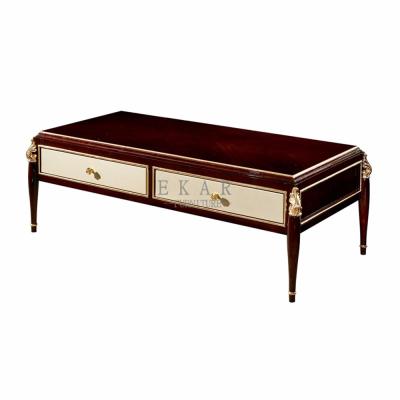 China Antique Simple Design Vintage Wood Coffee Table for sale