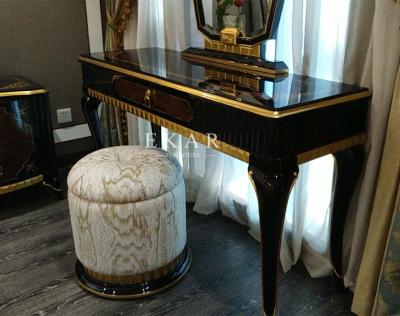China Makeup Dresser Stool Bedroom Chair Antique Dressing Ottoman for sale
