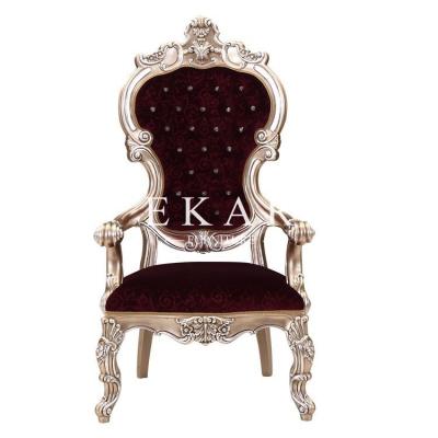 China Living Room Furniture Leisure Arm Chair Lounge Baroque Armchair for sale