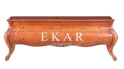 China Classic French Luxury Vintage Picture Living Room Furniture Tv Stand for sale