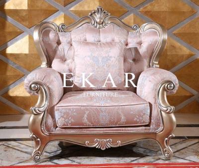 China Curved Classic Luxury Antique Style European Sofa Set Design for sale
