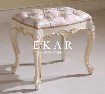China Fabric Chair Antique Make Up Dresser Stool For Dressing Table  LS-A106E for sale