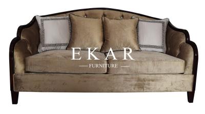 China Diamond sofa with diamond button , upholstered furniture MKBN-KS2326 for sale