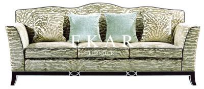 China High Class Luxury Wooden Fabric Hotel Lobby Sofa Set MKBN-KS2323 for sale