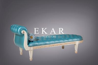 China Old Style Luxury Classic Spanish Chaise Lounge Sofa FLN-M-GF401 for sale