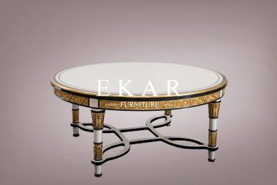 China Spanish royal family wooden natural solid wood antique coffee table FLN-M-CJ202 for sale