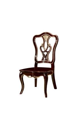 China Luxury Classic Style Hand Carved Wood Dining Chair LF-352 for sale