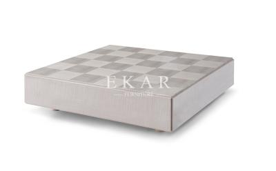 China Gray Storage Rectangle Wood Living Room Coffee Table W009H1L for sale