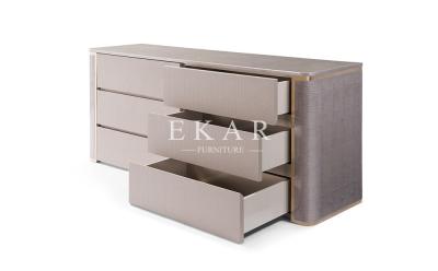 China Wooden 6 Drawer Modern Storage Cabinet W009B12 for sale