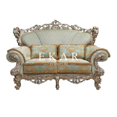China Classic Saudi Arabia Sofa Settee Set Wood Frame Antique Sofa Set for sale
