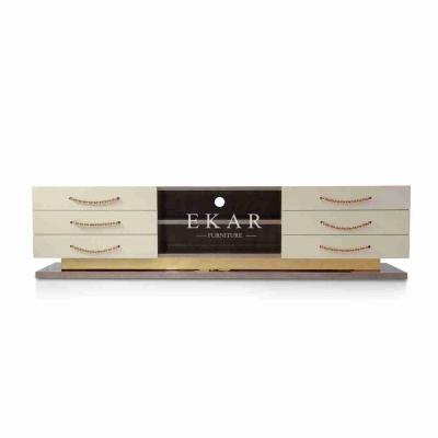 China Modern Showcase High End Italian Design Wood Tv Stand for sale