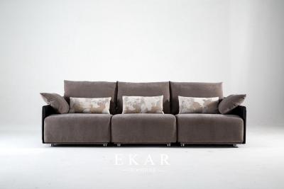 China Latest Design Italian Modern Couch Living Room Sofa Set for sale