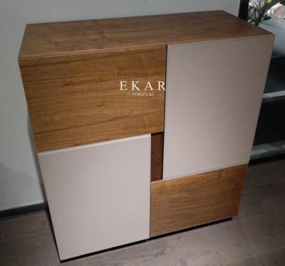 China Modern Design 2 Doors Cabinet Metal Frame Dining Room Sideboard for sale