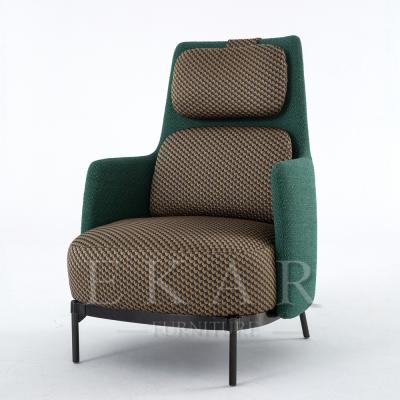 China Modern Living Room Fabric Leisure Chair Single seat luxury lounge sofa chair leisure chair for sale