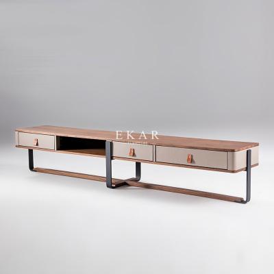 China Living Room Furniture Modern Simple Italian Design Wood Tv Stand for sale