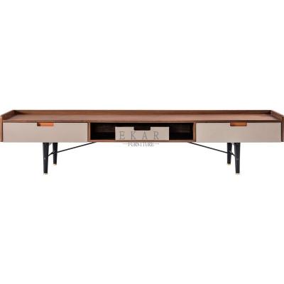 China Latest Design Fashion Italian Metal Frame Modern Tv Stand for sale