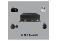China HDD H.264 Live Video 9CH Car Mobile DVR for sale