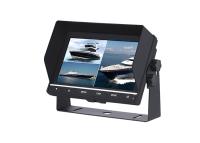 China 2CH 4CH IP67 TFT Color LCD Monitor for sale
