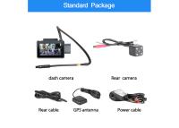 China 1080P FHD Android Dual Lens 3G 4G LTE Dash Camera for sale
