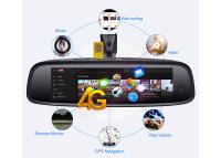 China HD 1080P 3CH 4G LTE Rear View Mirror Dash Cam for sale