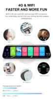 China Touch Screen 4G Android 8.1 Car DVR Camera for sale