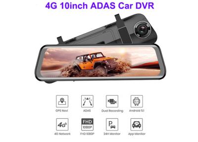 China GPS Navigation HD1080P 10 Inch ADAS Car Driving Video Recorder for sale