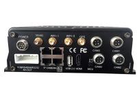 China 4CH H.264 Remotely Live View Car Surveillance DVR for sale