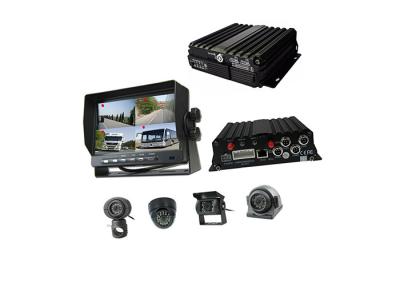 China 4 Channels H.264 Dual SD Card Live Stream 4G Car DVR for sale