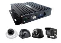 China Full HD 4CH 720P SD Card Automotive DVR Recorder for sale
