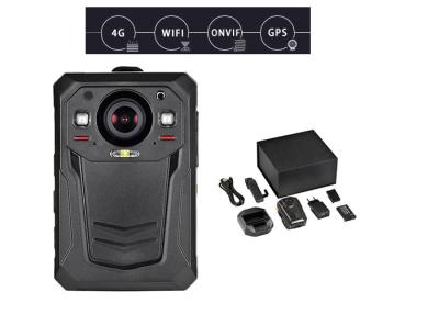 China 3500mAh battery powered H.264 IR Night Vision 4G Body Worn Camera for sale