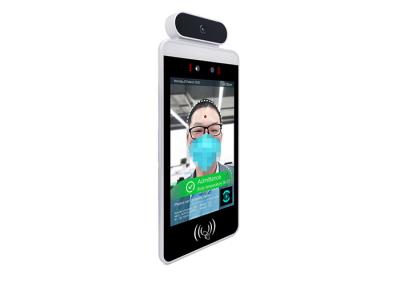 China 0.3℃ Accuracy Face Recognition Body Temperature Scanner for sale