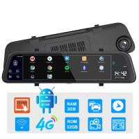 China 12 Inch Car Mirror 1.3GHz IPS Dash Camera Android 8.1 for sale