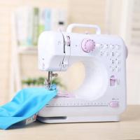 China Easy-to- ABS Metal Household Sewing Machine 505 Domestic Portable Mini Sewing Machine for sale