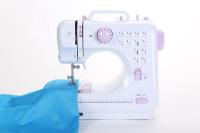 China Easy-to- ABS Metal Household Sewing Machine 505 Domestic Portable Mini Sewing Machine for sale