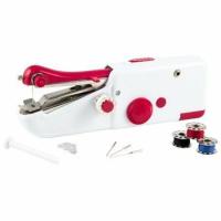 China Handheld Sewing Machine White Body Output DC 6V/1000mA Battery Powered Original Box for sale