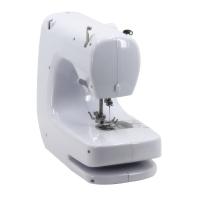China Manual Feed Mechanism Lock Stitch Industrial Sewing Machine with Small Size and Singer for sale