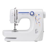 China Butterfly Sewing Machine for Clothes Easy Operation White Body Blue Yellow Printing for sale