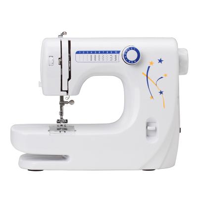China Butterfly Sewing Machine for Clothes Easy Operation White Body Blue Yellow Printing for sale