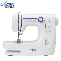 China Butterfly Sewing Machine for Clothes Easy Operation White Body Blue Yellow Printing for sale