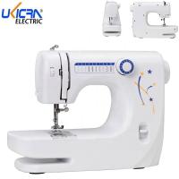 China Butterfly Sewing Machine for Clothes Easy Operation White Body Blue Yellow Printing for sale