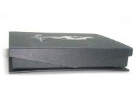 China Custom Book Shaped Magnetic Rigid Gift Box with Hot Foil Stamping and Matte Textured Art Paper for Premium Packaging for sale
