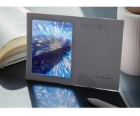 China Custom OEM Light Projection Postcard with 300gsm-400gsm Coated Art Paper and Light-Transmission Film Processing for Unique Keepsake Cards for sale