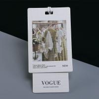 China Custom OEM Clothing Hang Tags with 250gsm-400gsm Textured Paper & Foil Stamping for Brand Labels for sale