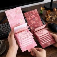 China Custom OEM Concertina Folding Greeting Card with 250gsm-350gsm Matte Art Paper and Precision Concertina Folding for Multi-Panel Fold-Out Cards for sale