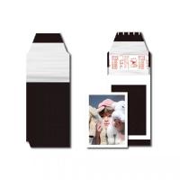 China Custom OEM Peel-and-Stick Polaroid-Style Photo Cards with 250-350gsm Matte Cardstock and Self-Adhesive Backing for sale