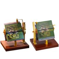 China Custom OEM Mechanical Flip Calendar with Museum-Quality Art Printing on Heavy-Duty Cardstock for sale