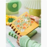 China Custom OEM Printed Disc-Bound Notebook with Premium Coated Cardstock and Durable Disc-Binding System for sale