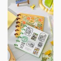 China Custom OEM Printed Disc-Bound Notebook with Premium Coated Cardstock and Durable Disc-Binding System for sale